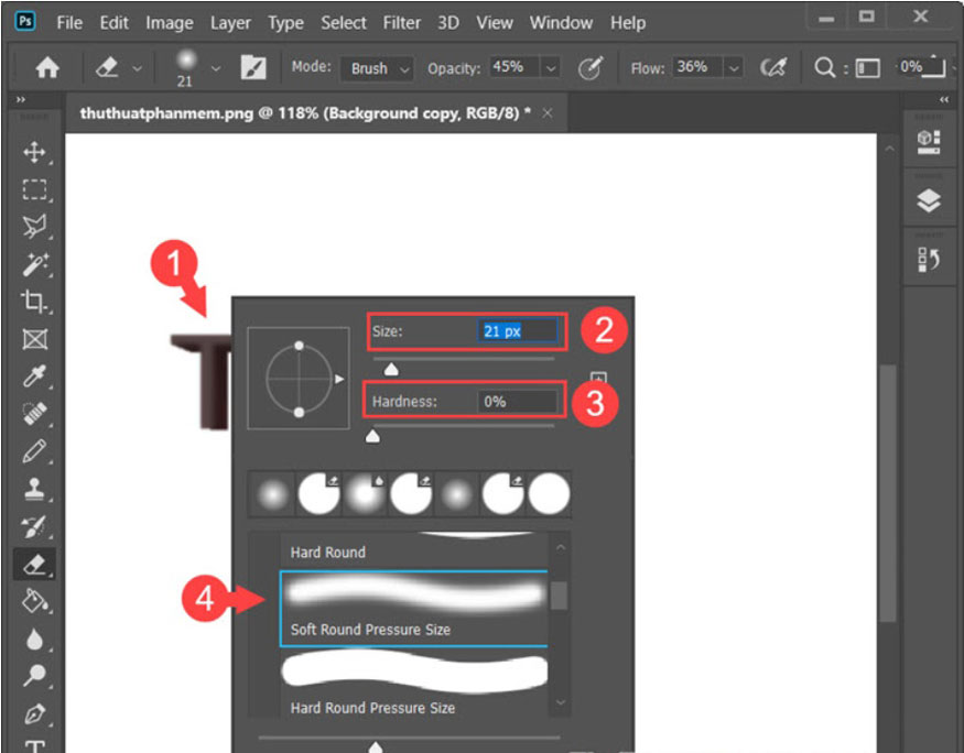 Fix jagged edges in Photoshop very simply